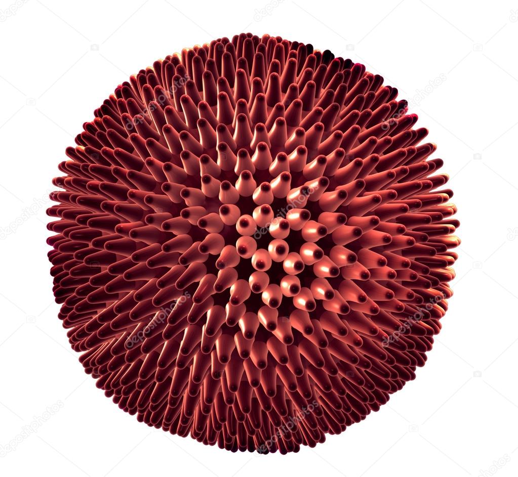 Virus isolated on white background Stock Photo by ©ralwel 67097249