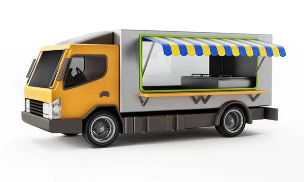 3d food truck Stock Photos, Royalty Free 3d food truck Images ...