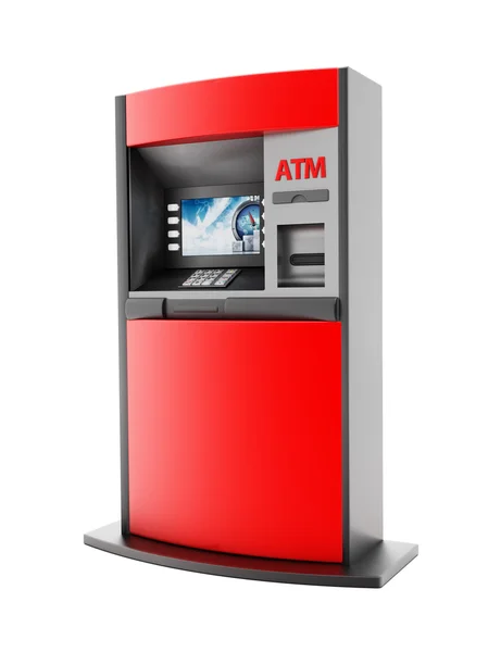 Generic ATM or Automated Teller Machines. 3D illustration Stock Photo by ©destinacigdem 191909060
