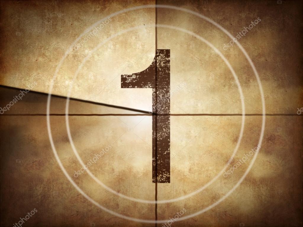 Old movie countdown number 1 Stock Photo by ©destinacigdem 60672555 Old movie countdown number 1 Stock Photo by ©destinacigdem 60672555