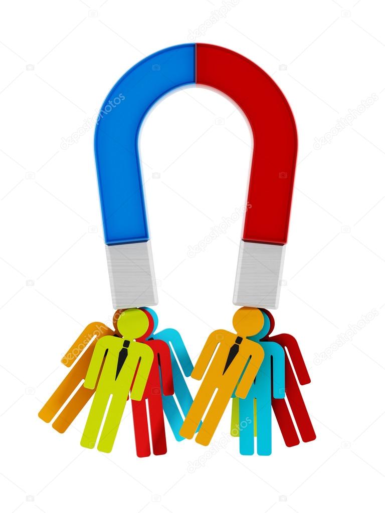 People magnet Stock Photo by ©destinacigdem 65194965