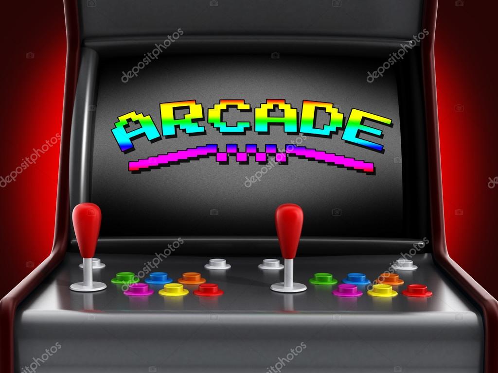 Arcade Machine Background