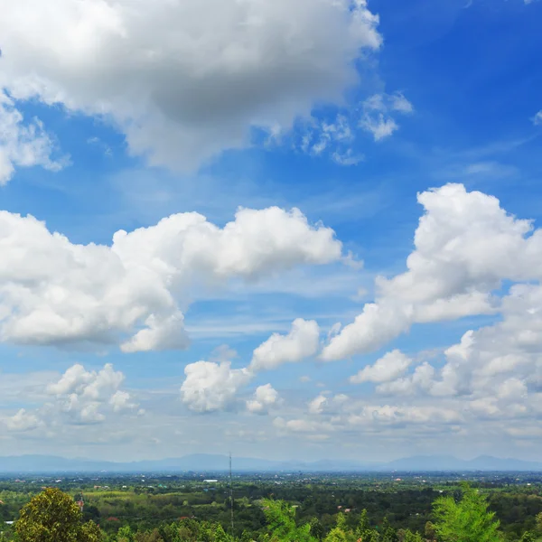 Sky above small mountains — Stock Photo © DmitryRukhlenko #2283116