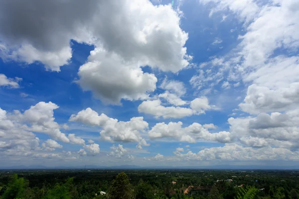 Sky above small mountains — Stock Photo © DmitryRukhlenko #2283116
