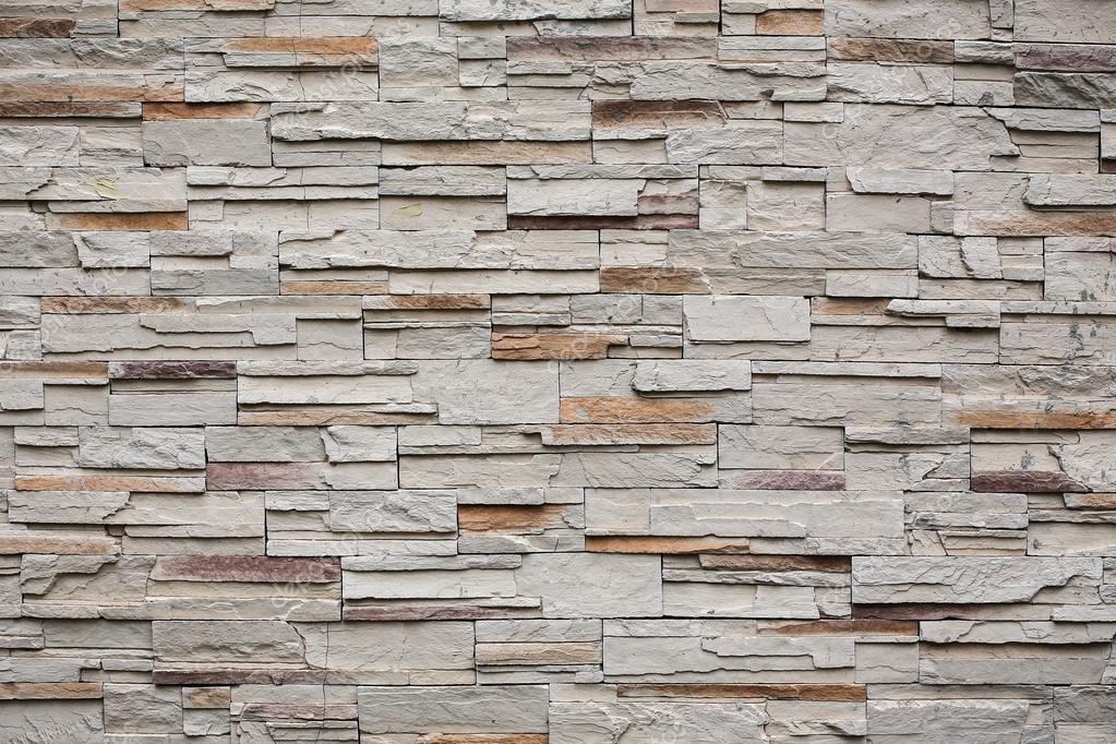 Pattern of decorative stone wall background — Stock Photo © Sutichak ...