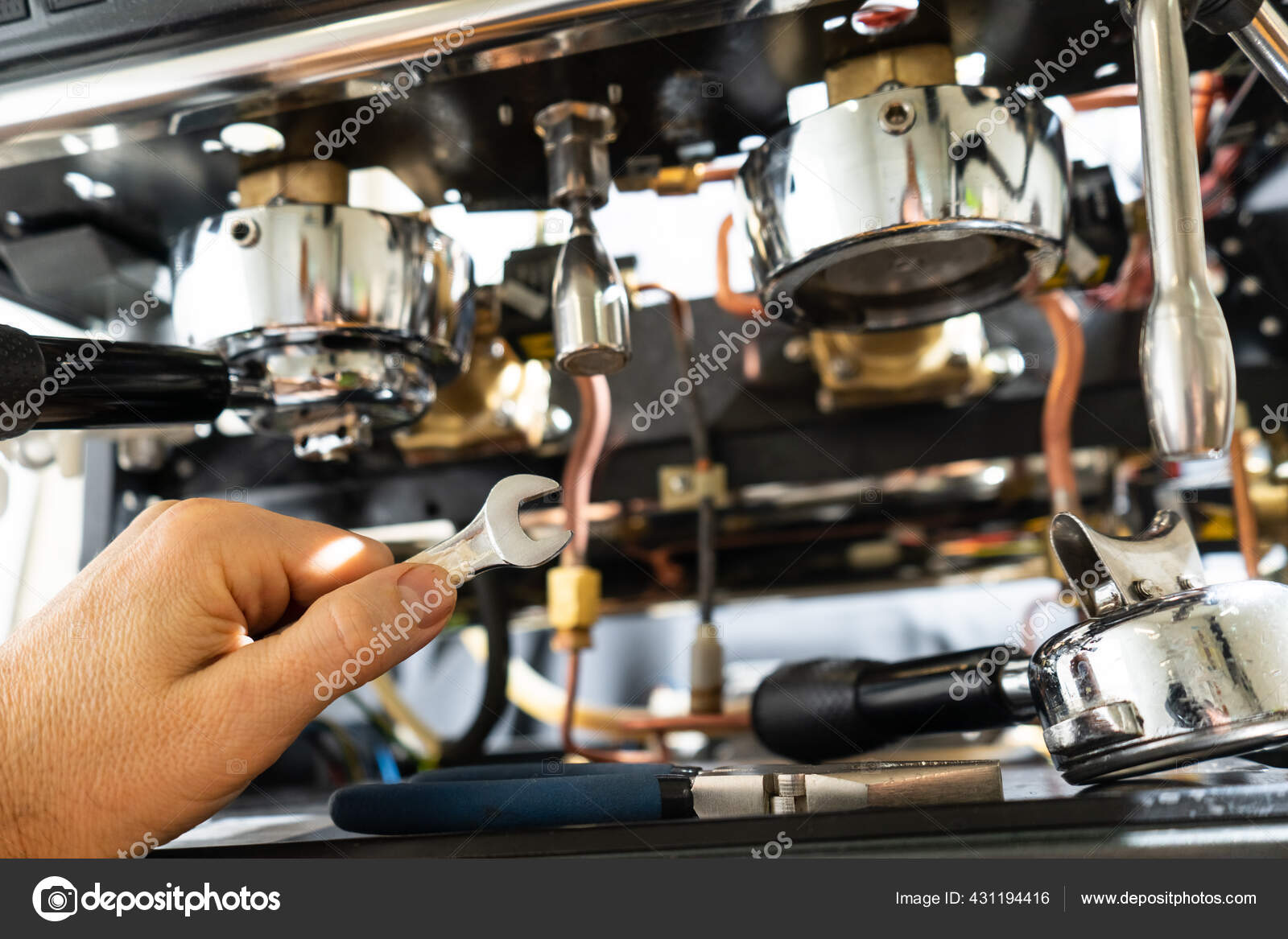 Repair Coffee Machine Photo Disassembled Coffee Machine — Stock Photo ... Repair Coffee Machine Photo Disassembled Coffee Machine — Stock Photo ...