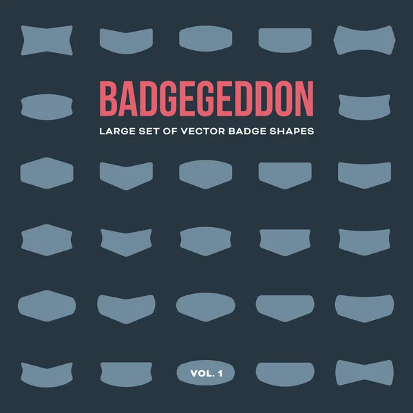 Vector Badge Shapes