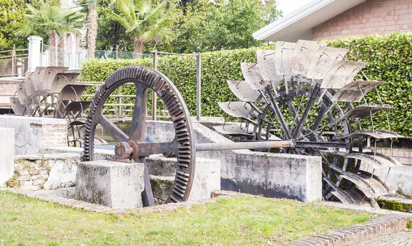 Water mills wheel - Stock Image - Everypixel