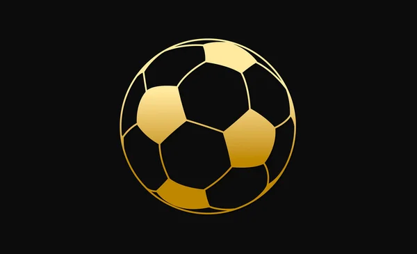 Gold soccer ball Vector Art Stock Images | Depositphotos