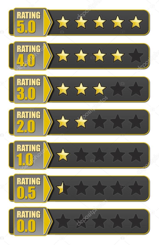 Rating infographic Stock Vector Image by ©imagedesigner789 #53838633