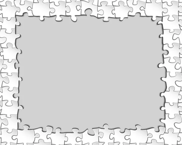 Picture frame of puzzles Stock Vector by ©Pavel.A.V. 119073938