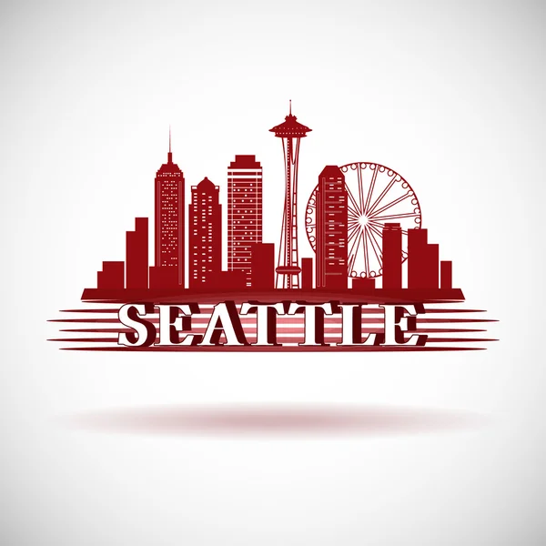 ᐈ Seattle icons stock vectors, Royalty Free seattle illustrations ...