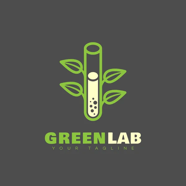 Green lab logo — Stock Vector © jazzzzzvector #109224960