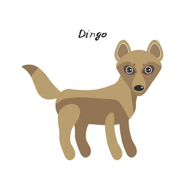 Dingo wild australian dog Vector Art Stock Images | Depositphotos