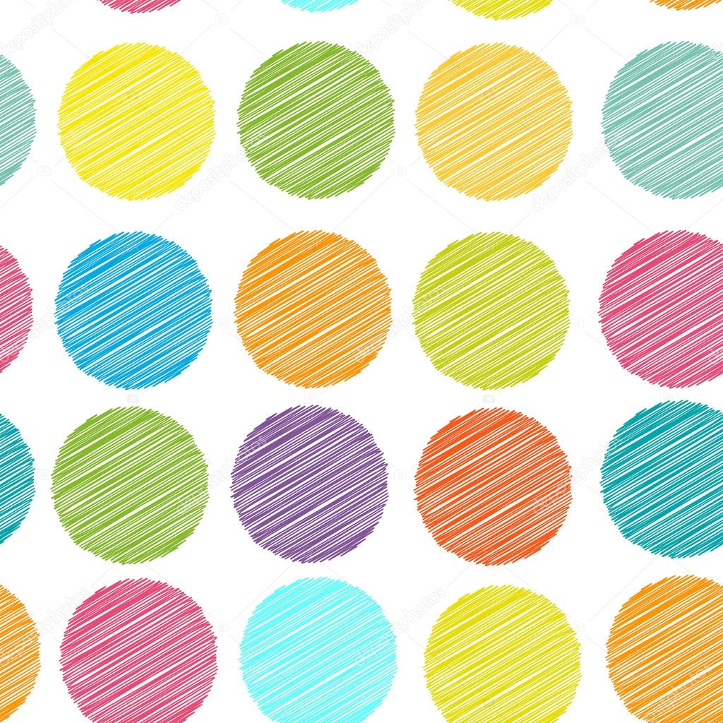 Rainbow Polka Dot Backgrounds