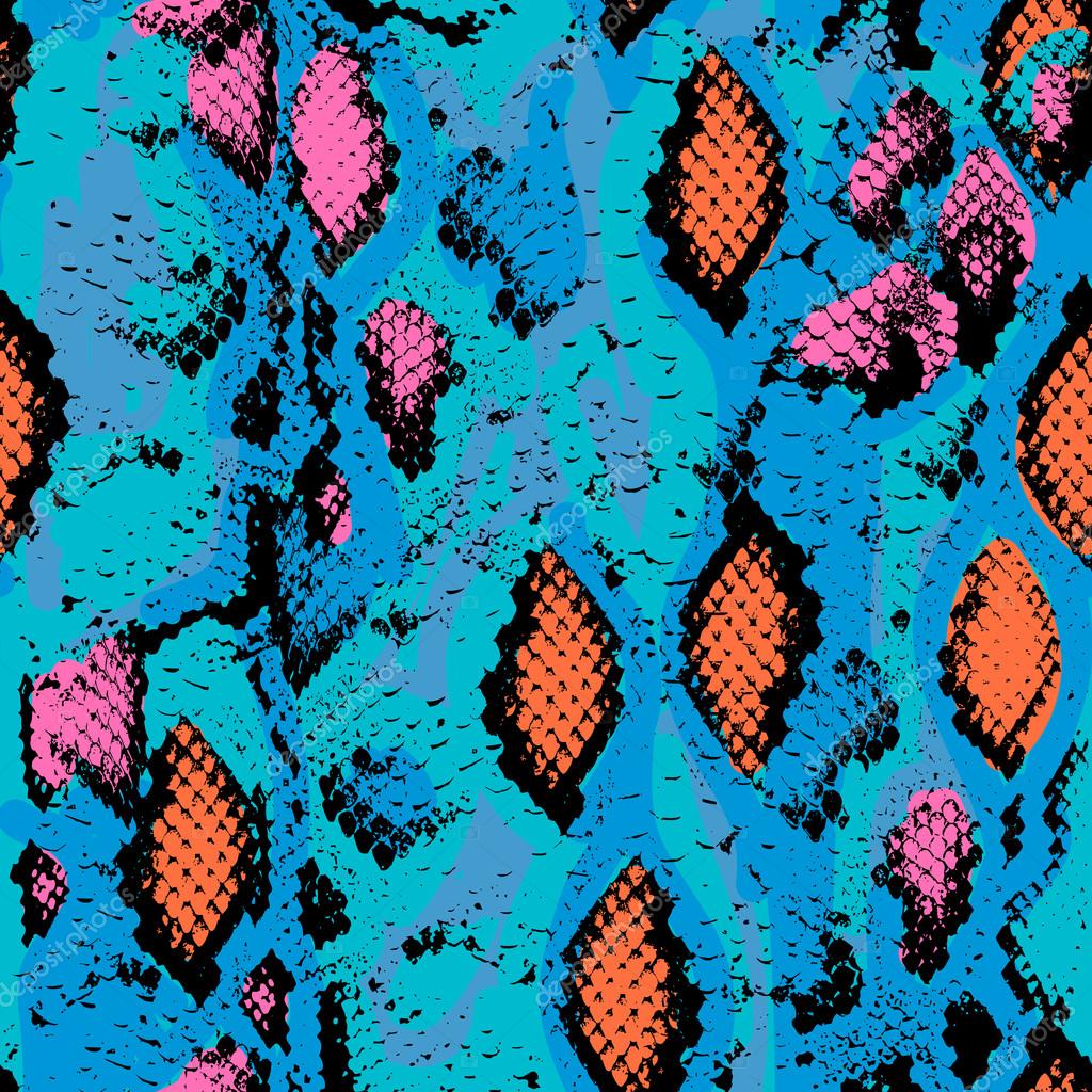Snake Skin Pattern Abstract