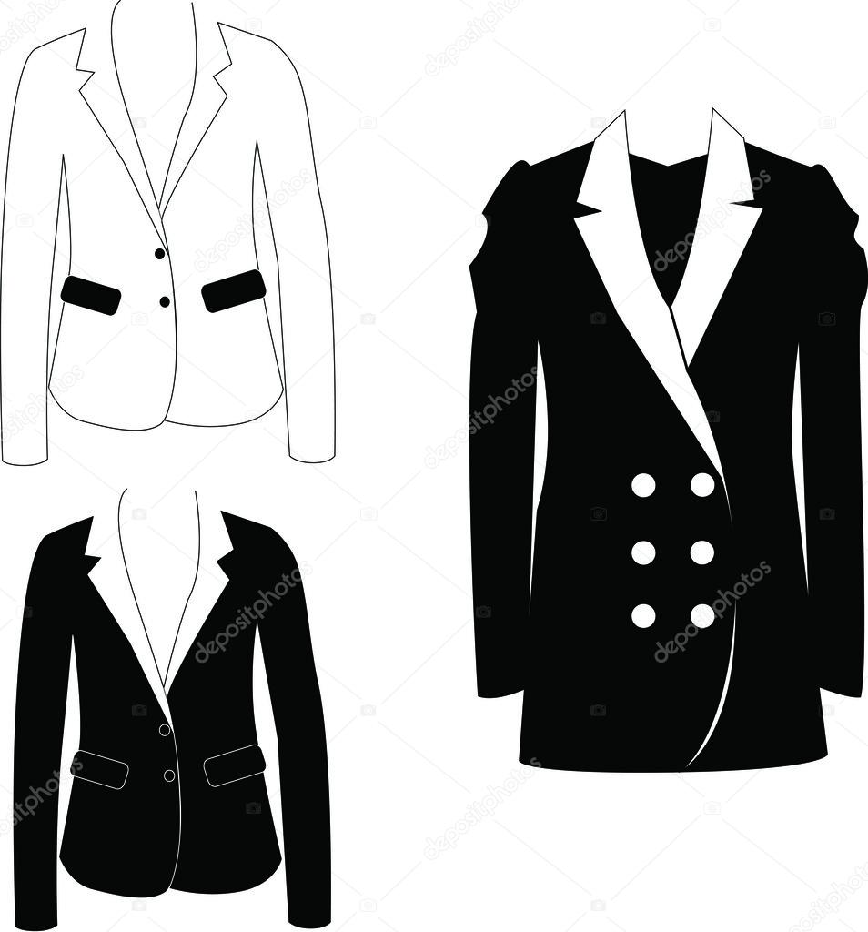 Jackets And Coats — Stock Vector © Kameneffa 59999643