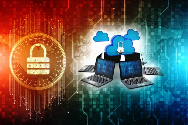 Cloud computing concept, Cloud internet technology concept background, Cloud computing and ...