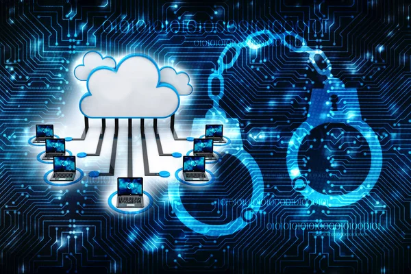 3d rendering Cloud computing concept, Cloud internet technology concept background, Cloud ...