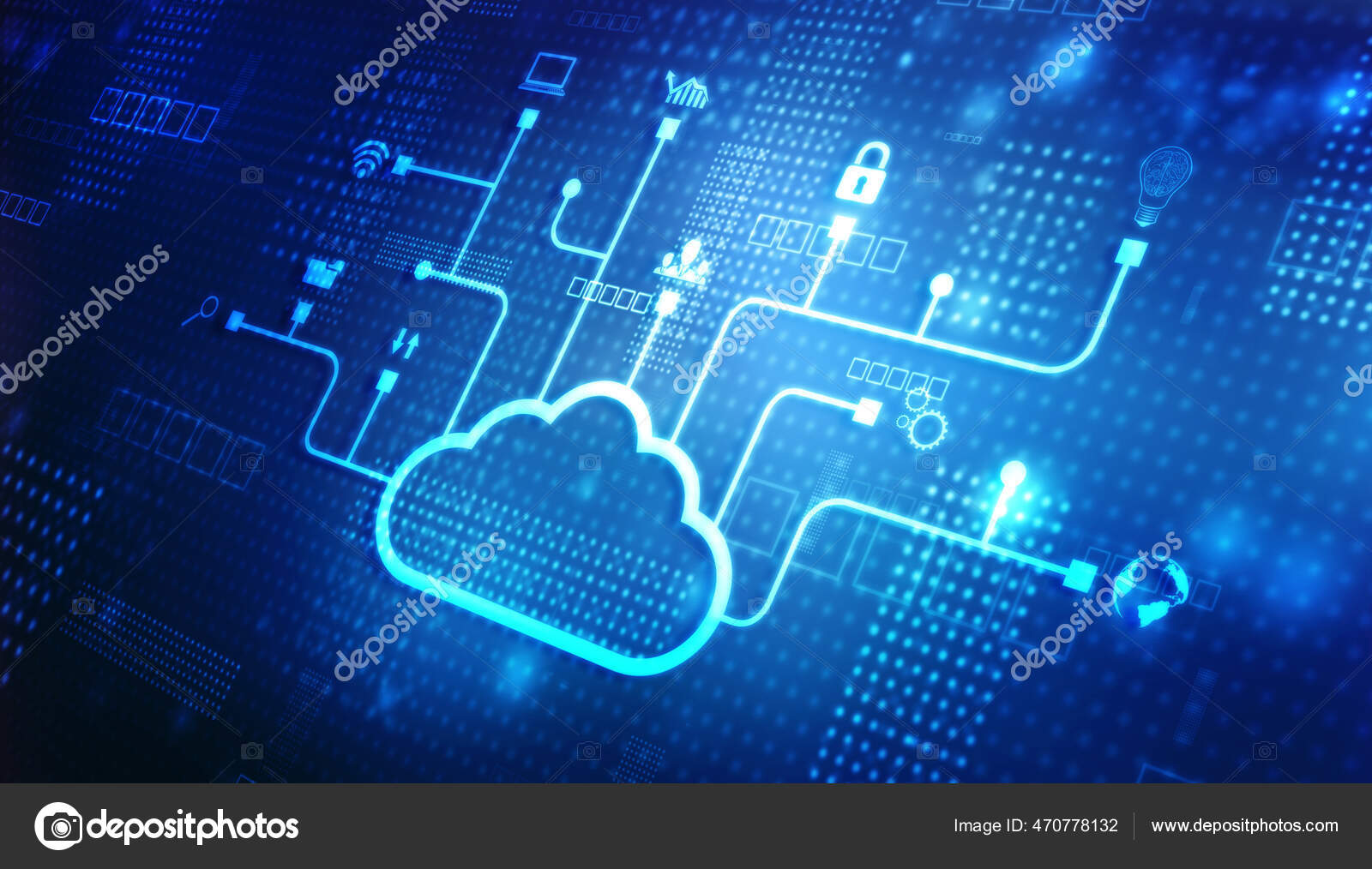 Digital Cloud Computing Cyber Security Future Technology Digital Data ... Digital Cloud Computing Cyber Security Future Technology Digital Data ...