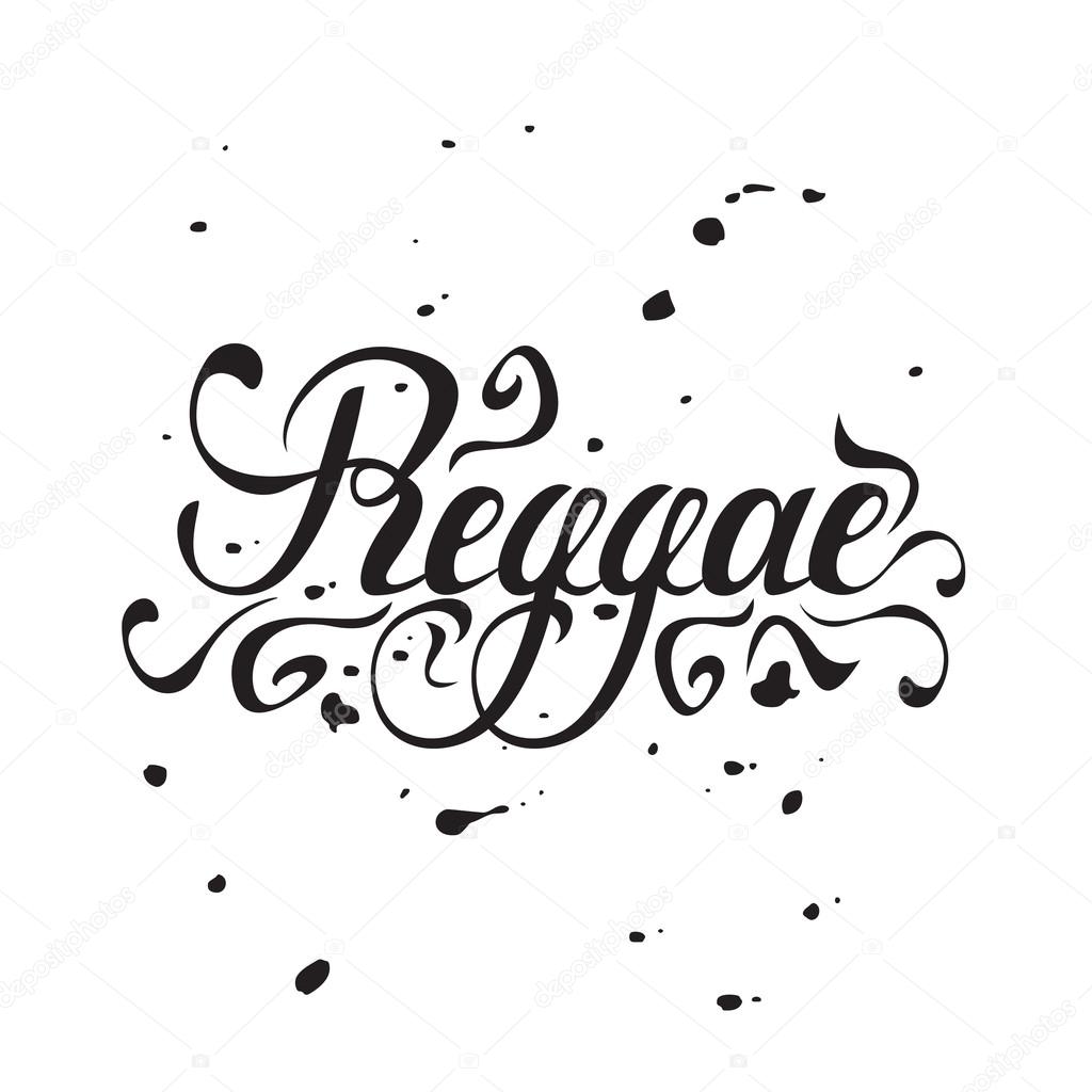 Cartel de reggae Vector de stock #85752708 de ©Jly19