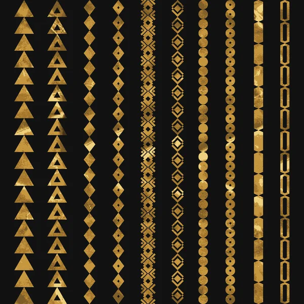 Tribal gold ornament Stock Vector by ©Jly19 85790518