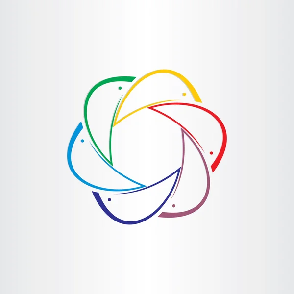 Circle Logo With Different Colors