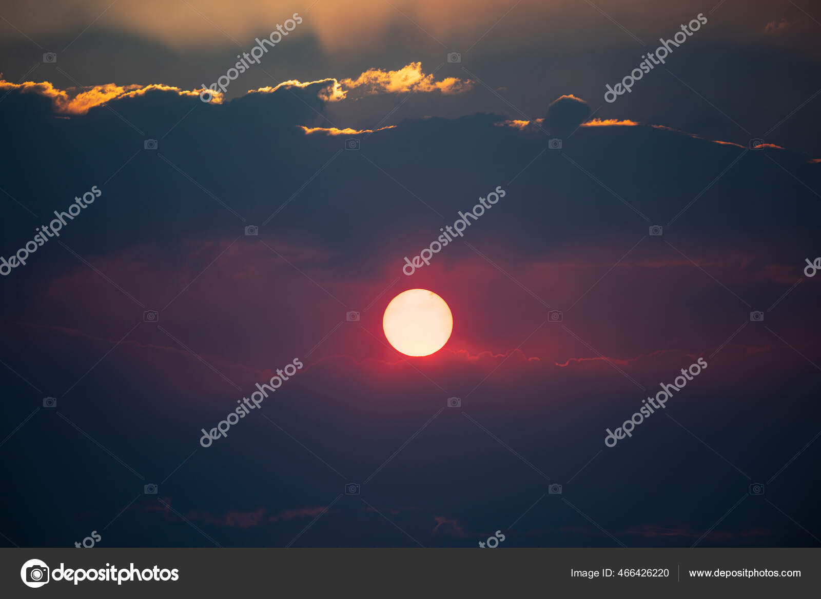 Sky With Sun Texture