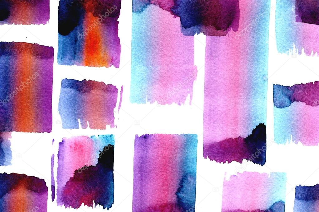 Bright watercolor splotches Stock Photo by ©Tverdohlib.com 84710982