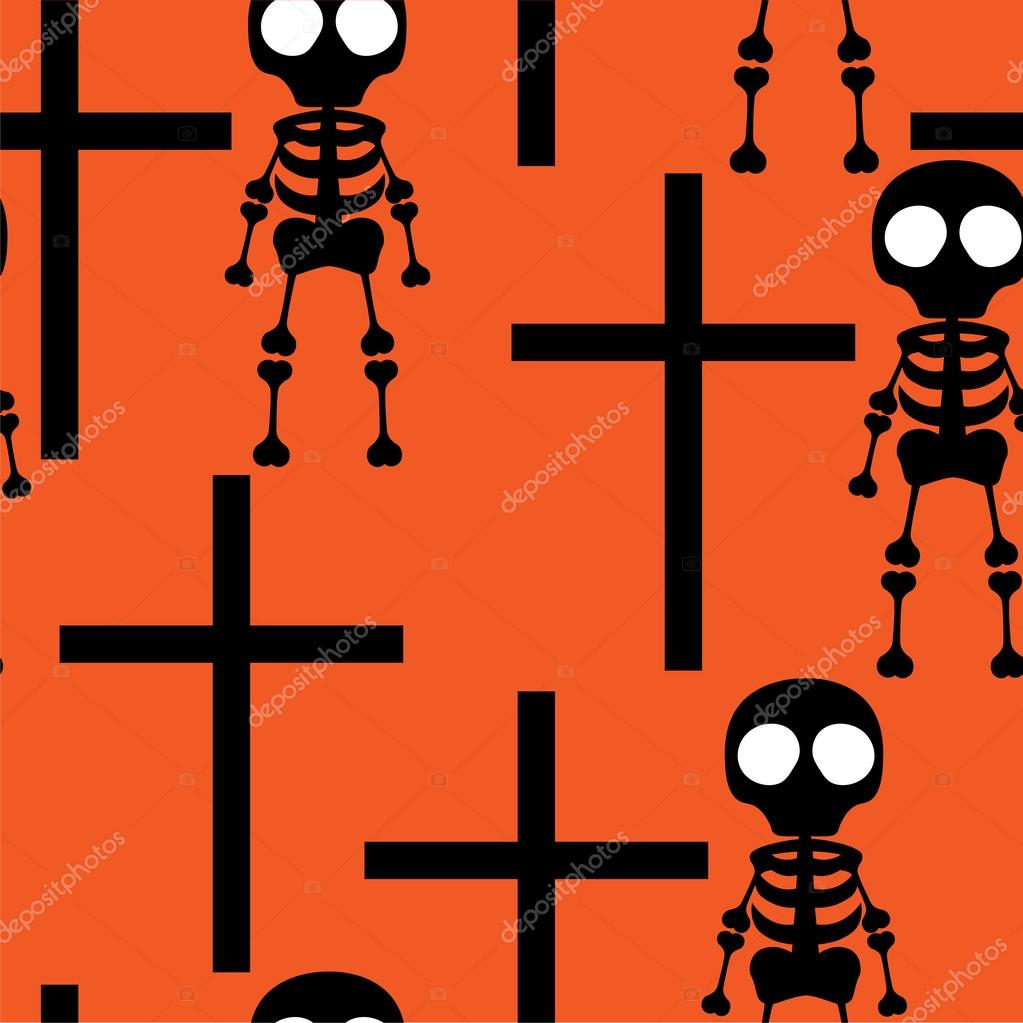 Joinless skeleton cross orange Stock Vector by ©Tverdohlib.com 87711858