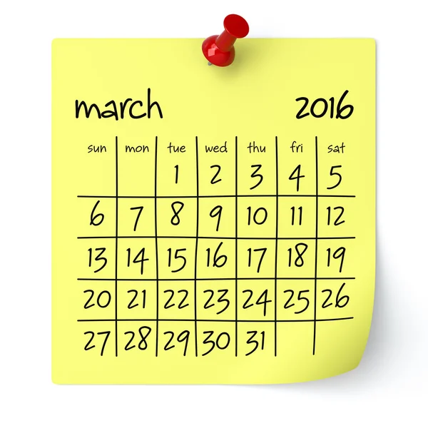 2016 march calendar Stock Photos, Royalty Free 2016 march calendar ...