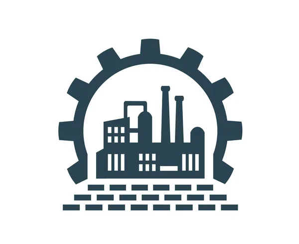 Logotipo do vetor planta industrial imágenes de stock de arte vectorial ...