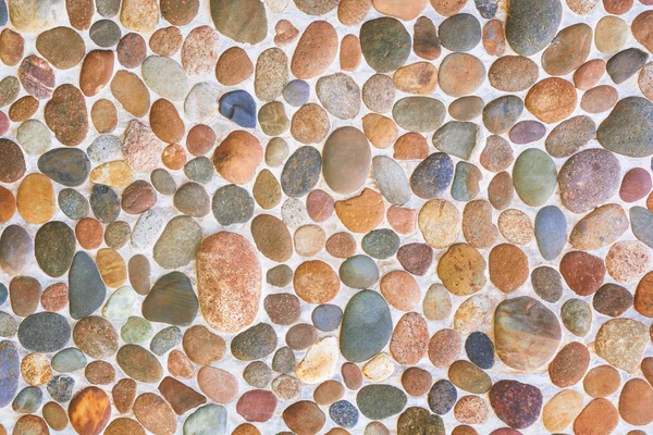 Pebble stone floor tile texture — Stock Photo © jpkirakun #90334656