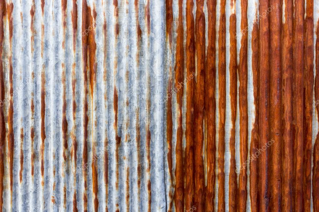 Rusted Corrugated Metal Texture
