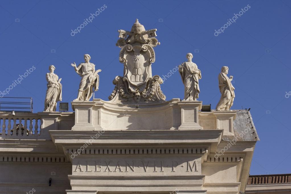 Alexander VII monument — Stock Photo © greta6 #92986316