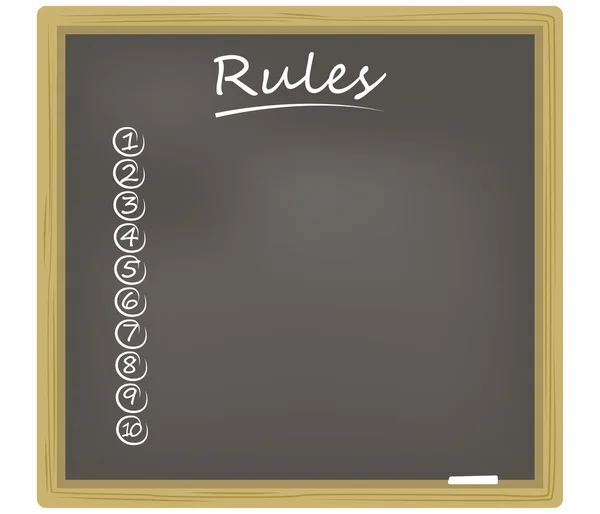 Rule board Vector Images | Depositphotos
