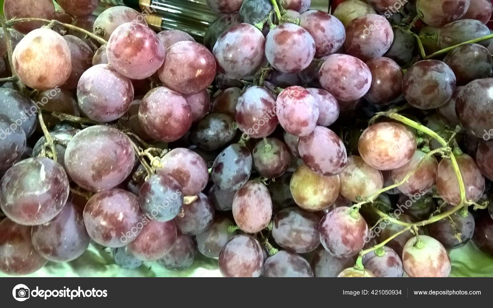 Closeup View Red Color Grapes Fruit — Stock Photo © anshumaligg@gmail ...