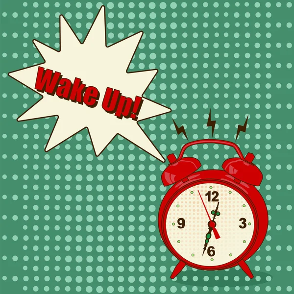 Timer pop art cartoon Stock Vector Image by ©jemastock #181923020