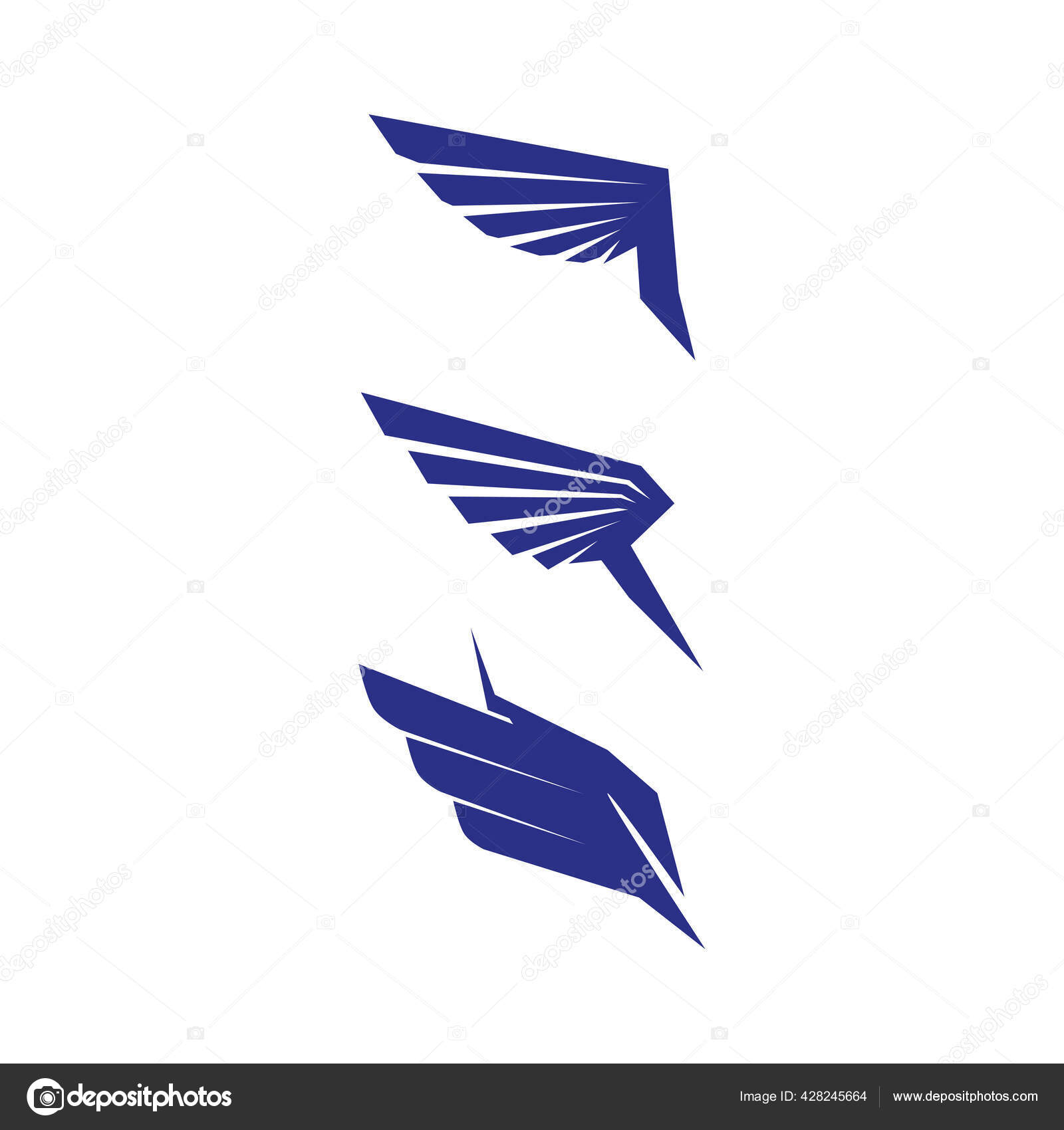 Falcon Wings Vector