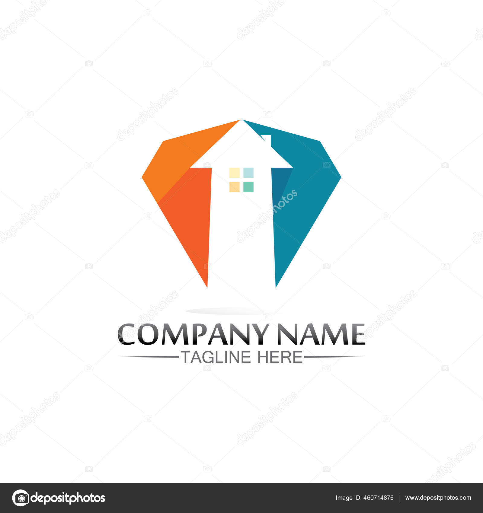 Building Home Logo House Logo Architecture Icon Residence City Town ...