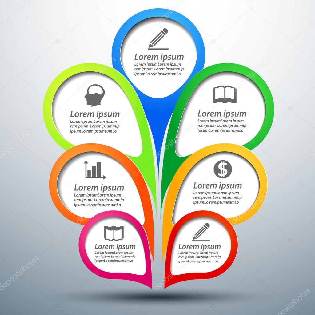 Bubble template vector Stock Vector Image by ©10comeback #107024154