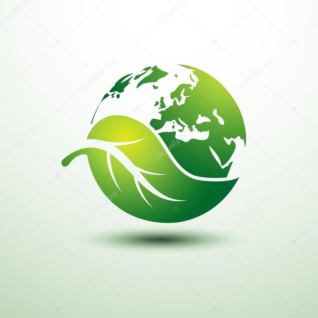 Green earth vector Stock Vector Image by ©10comeback #107199738