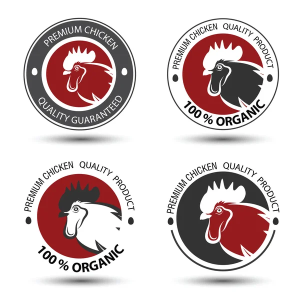 Chicken label vector ⬇ Vector Image by © 10comeback | Vector Stock ...