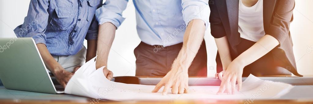 Collaboration layout Stock Photos, Royalty Free Collaboration layout ...