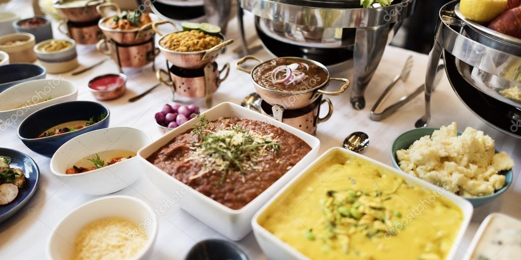 Gourmet Buffet Party — Stock Photo © Rawpixel #103641176