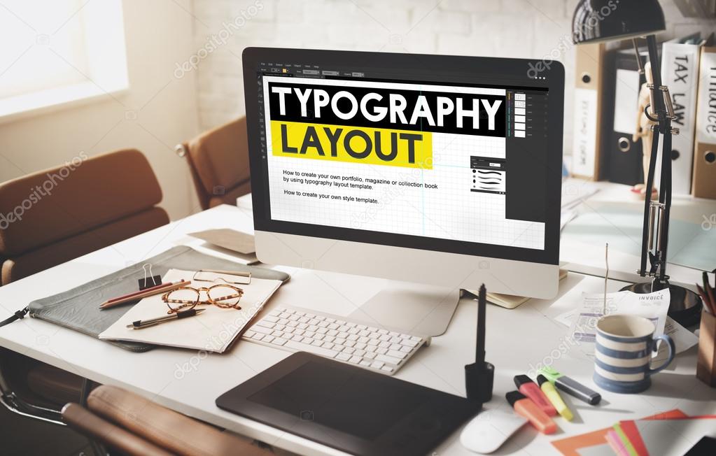 Switched on computer in office — Stock Photo © Rawpixel #103645410