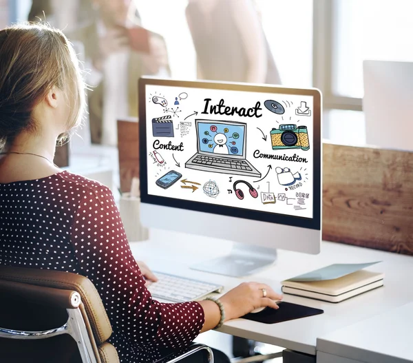 Group of People interacting — Stock Photo © Rawpixel #52461371