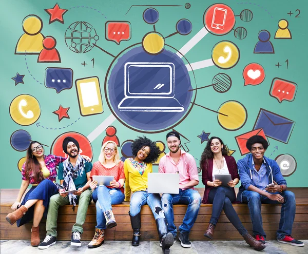 People using digital devices Stock Photo by ©Rawpixel 102459084