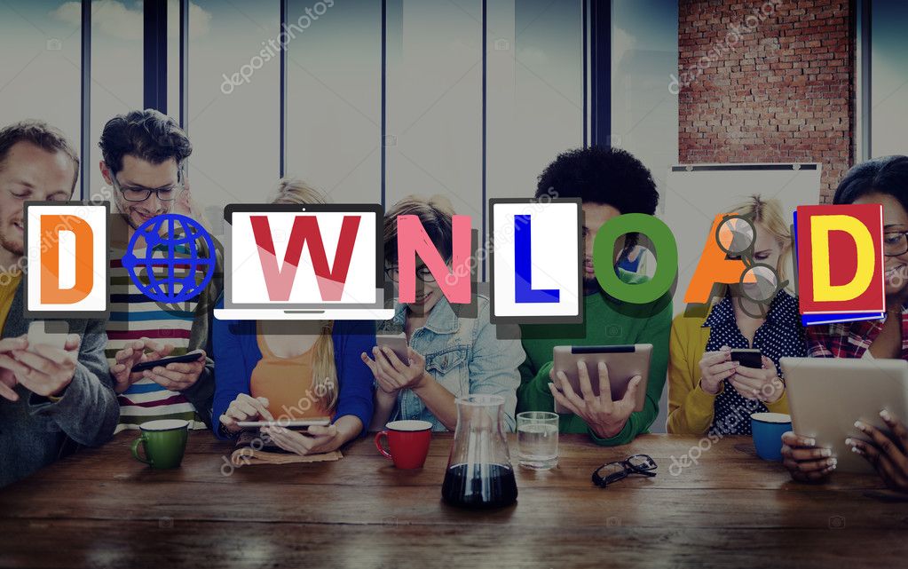 People using digital devices — Stock Photo © Rawpixel #104290778