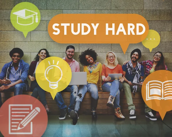 Study hard Stock Photos, Royalty Free Study hard Images | Depositphotos